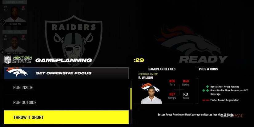 Madden NFL 24: Best Offensive Focus Options