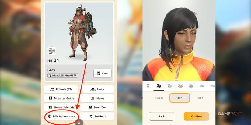 How to Change Hairstyle and Appearance in Monster Hunter Now