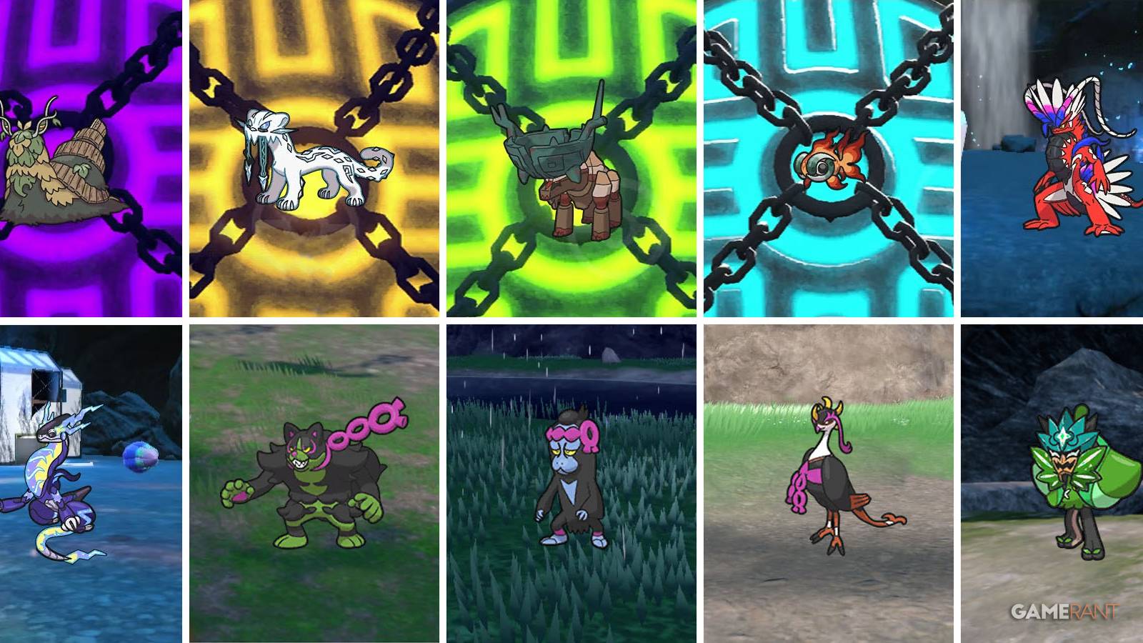 Pokemon Scarlet & Violet: Every Mythical & Legendary Pokemon (& How to ...