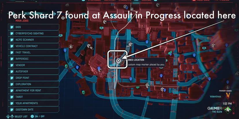 Cyberpunk 2077: All Perk Shards