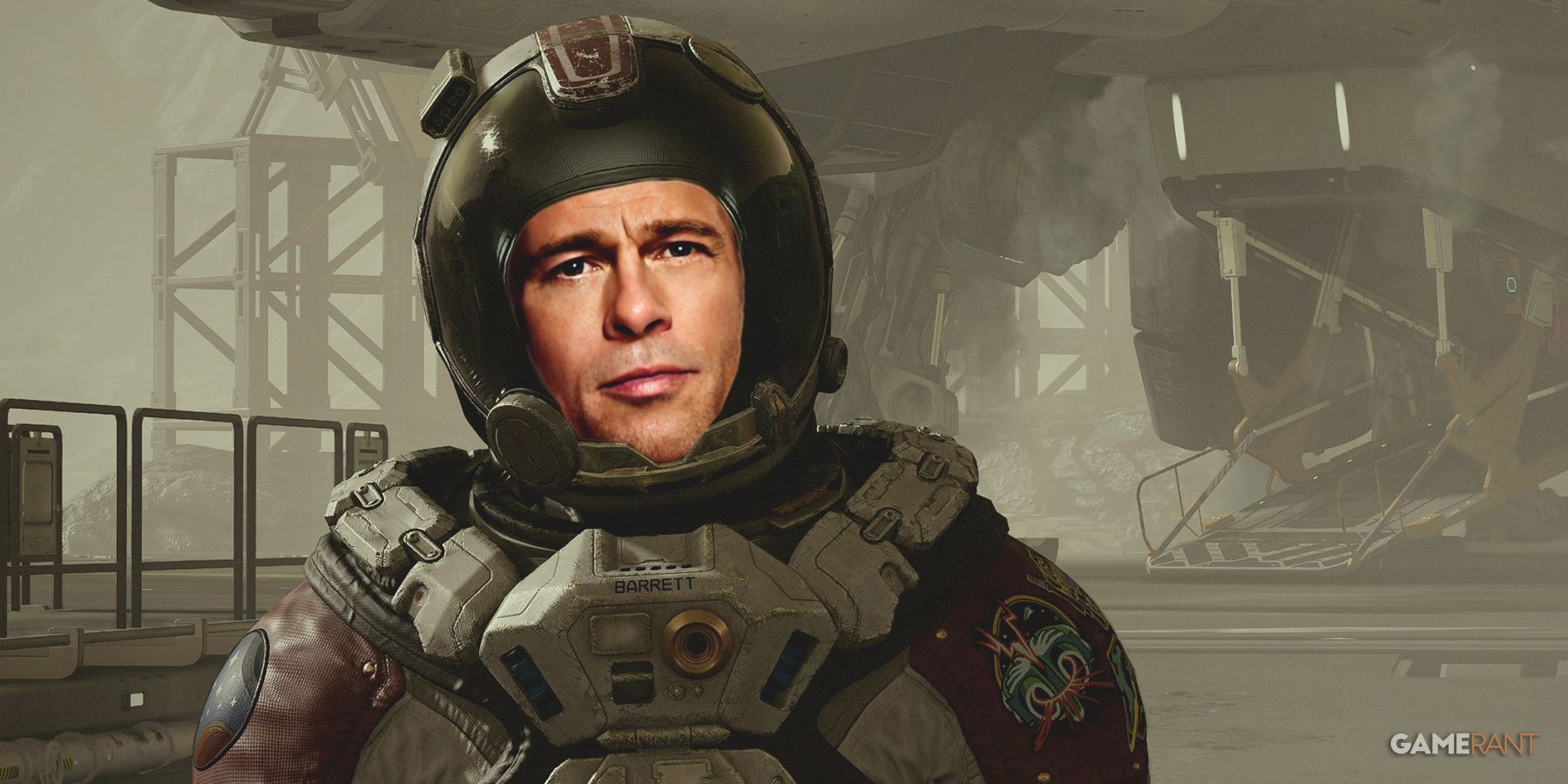 Starfield Player Creates Brad Pitt in the Game