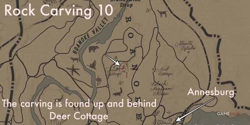 Red Dead Redemption 2: All Rock Carving Locations