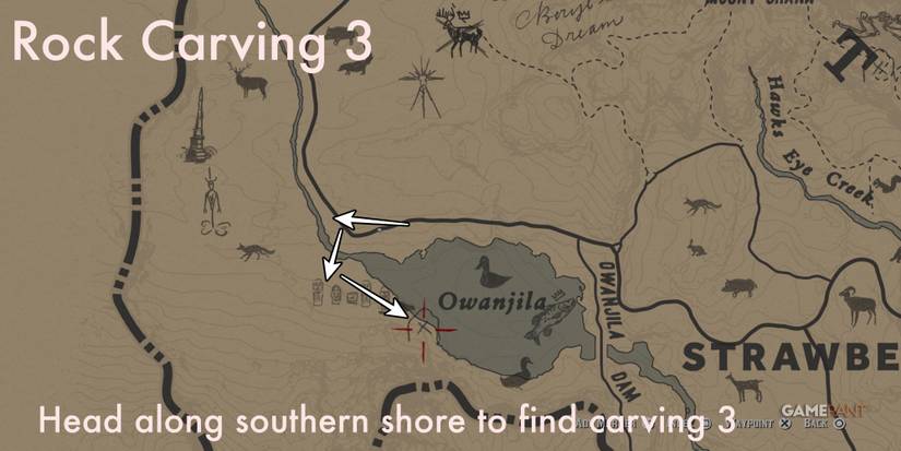 Red Dead Redemption 2: All Rock Carving Locations