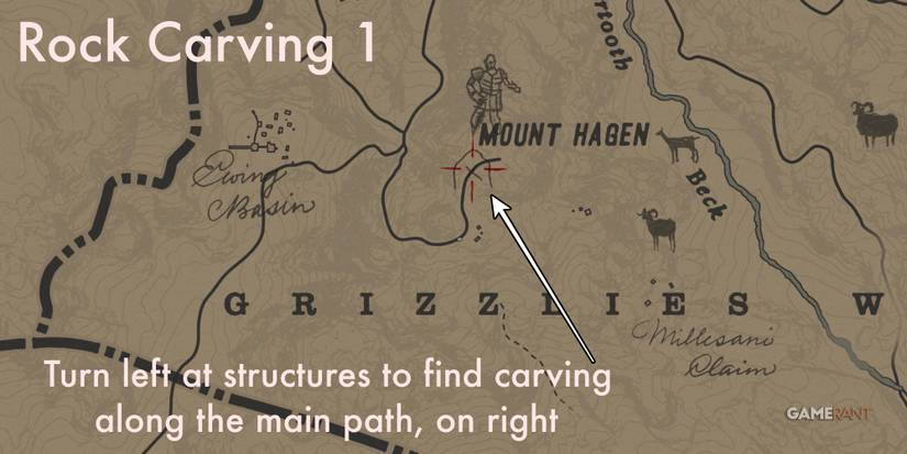 Red Dead Redemption 2: All Rock Carving Locations