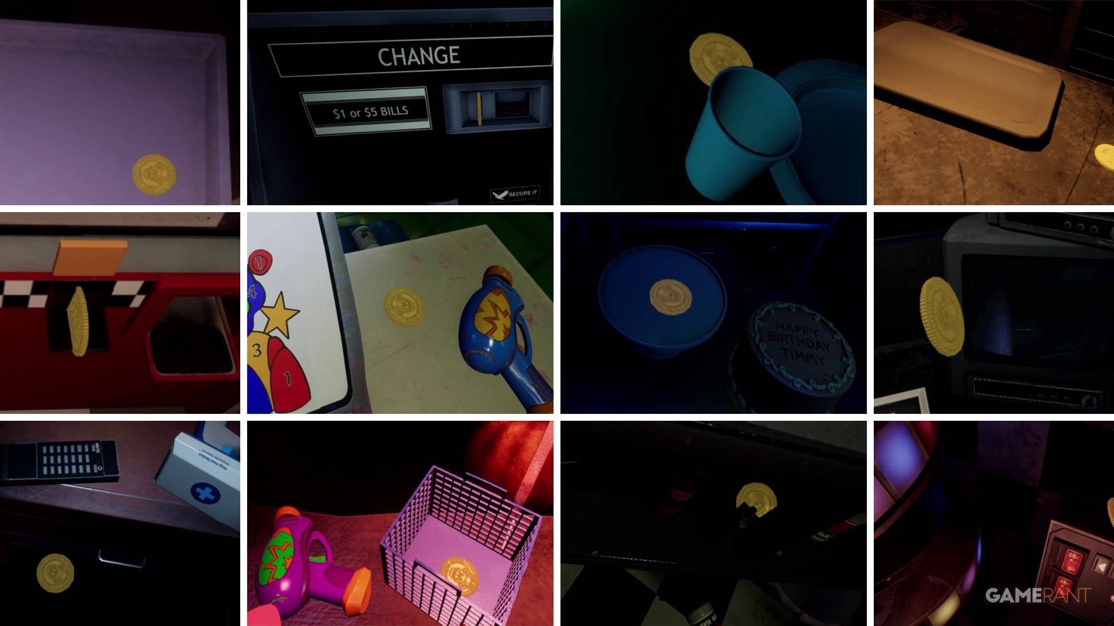 Five Nights At Freddy S How To Find Every Coin In Help Wanted 2 All