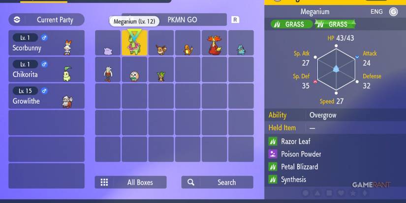 chikorita pokemon violet