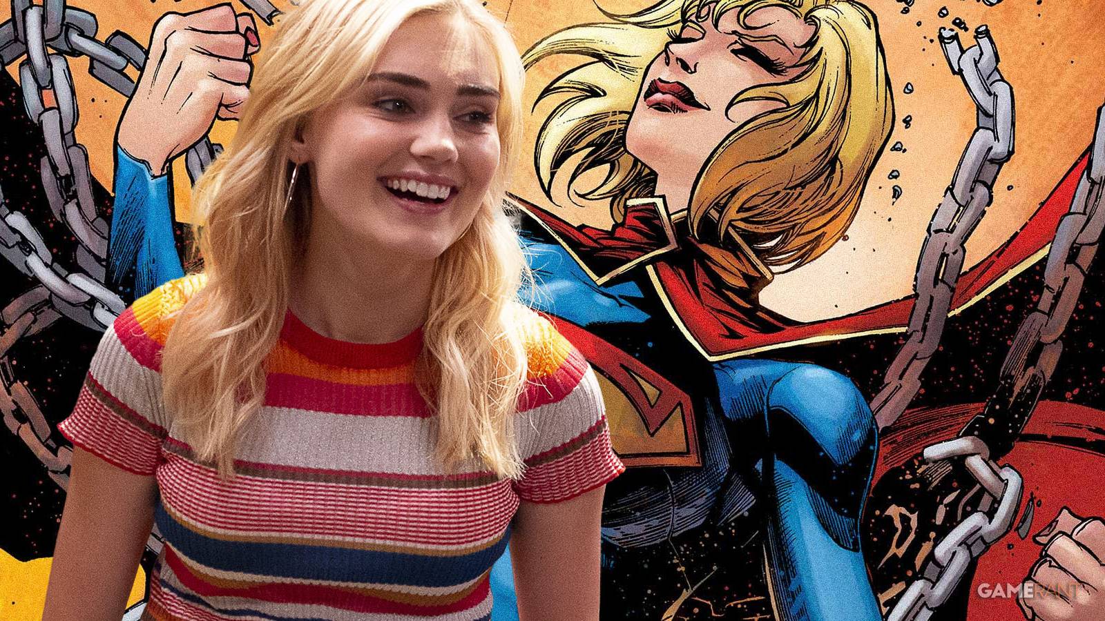 Supergirl DCU Casting Fan Art Shows Meg Donnelly As Woman Of Tomorrow