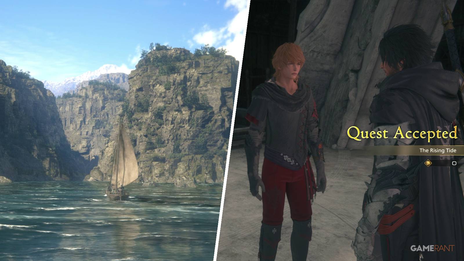 How to Start the FF16 DLC (The Rising Tide)