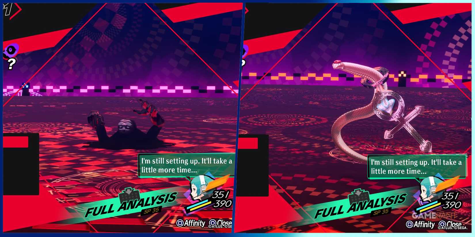 Amorous Snake Weakness in Persona 3 Reload