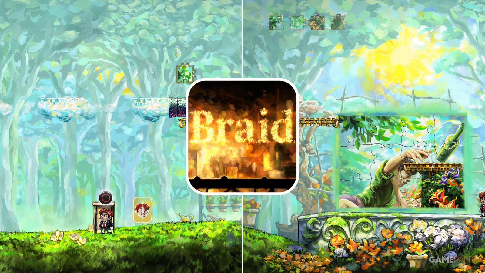 Braid: Cloud Bridge Walkthrough (World 2-2)