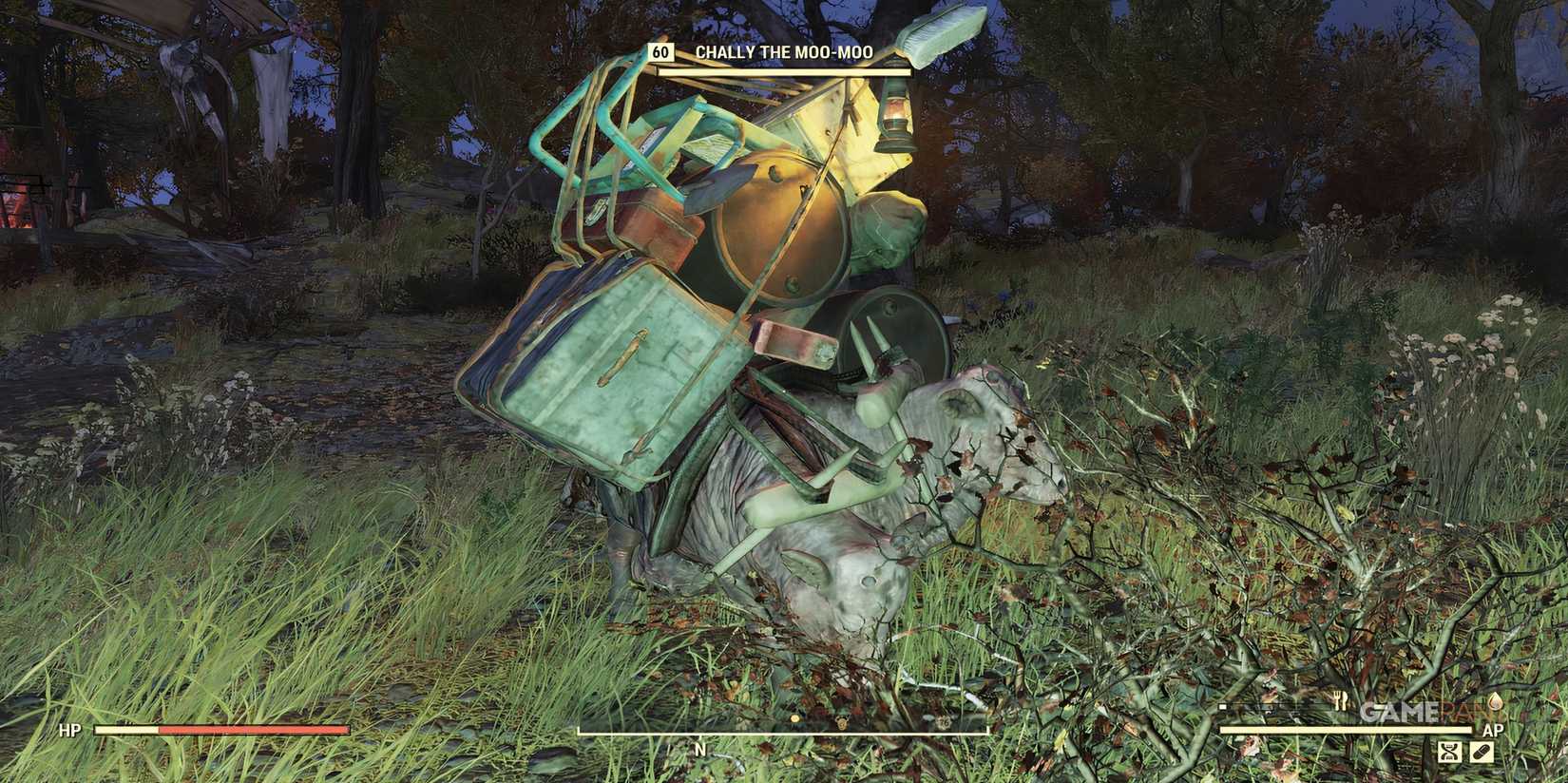 Fallout 76: How To Make Chally's Feed