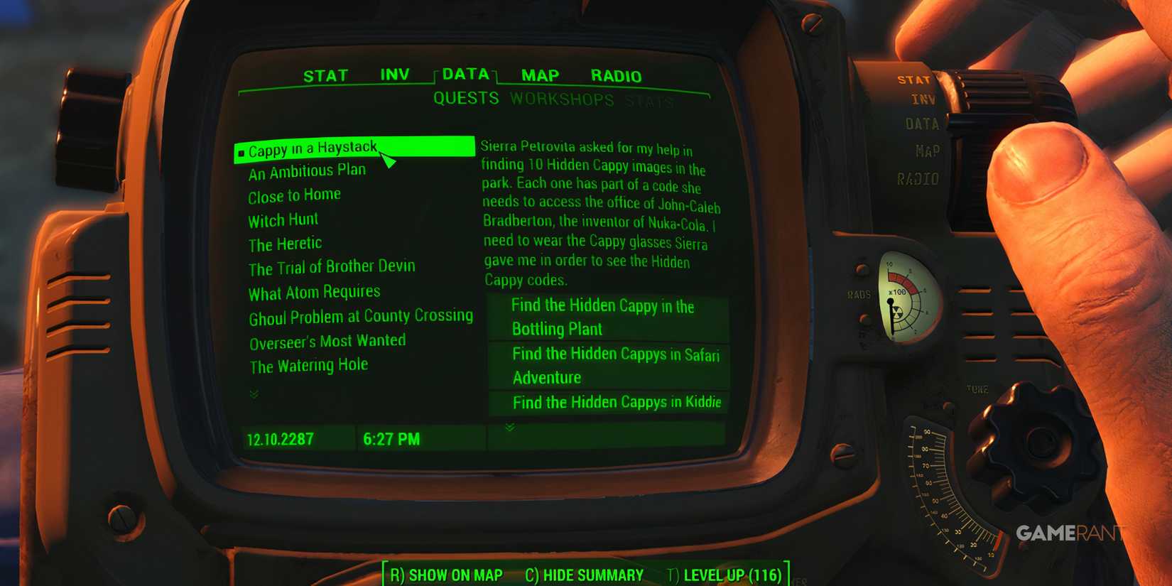 How to Change Pip-Boy Color in Fallout 4