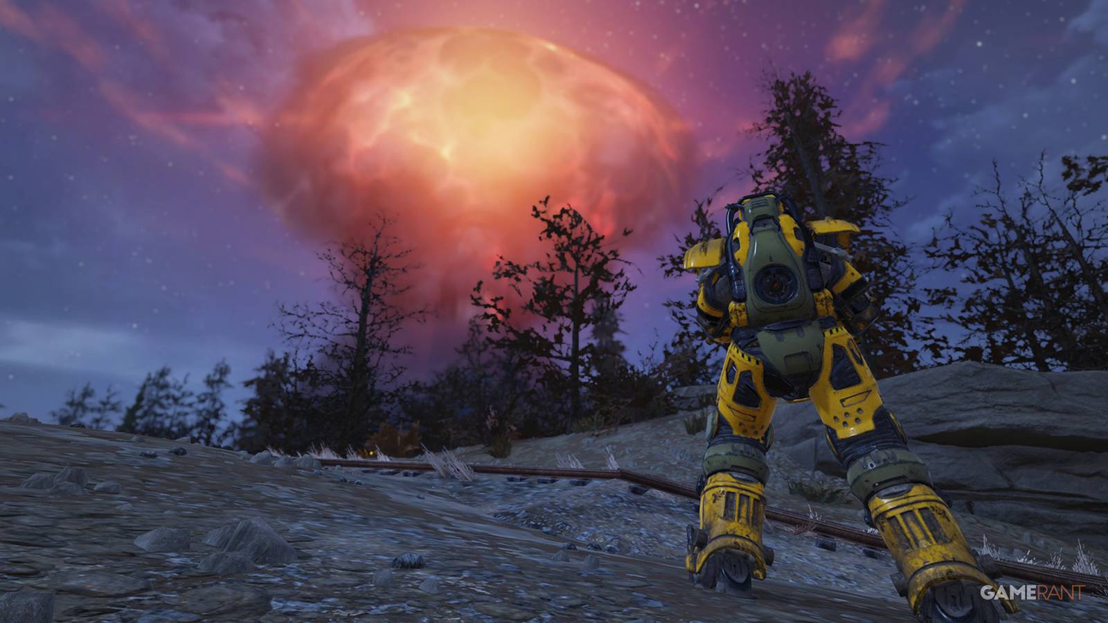 Fallout 76 Player Gets Incredible View of Nuke Detonating While Out ...