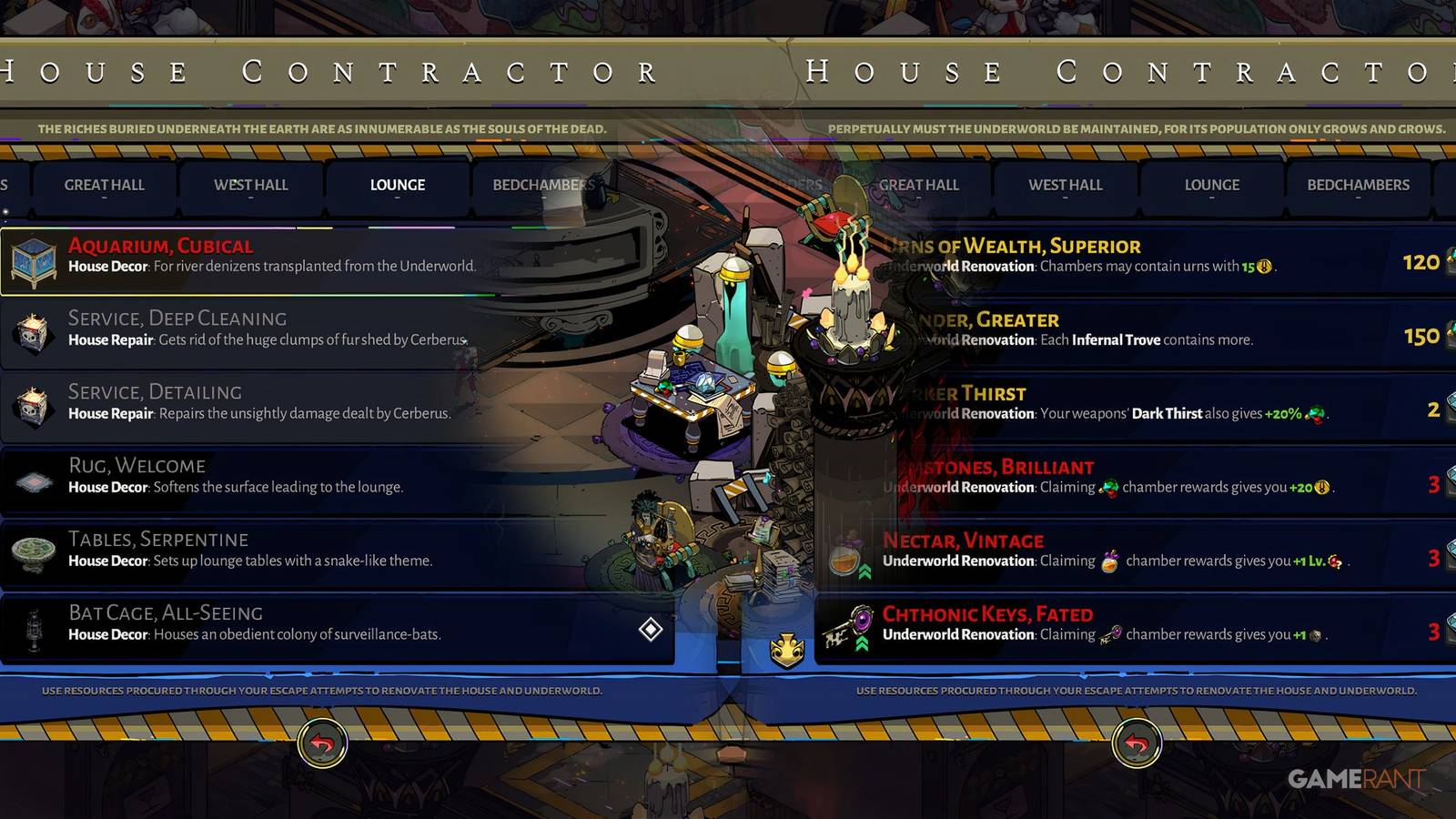 Hades: House Contractor Guide