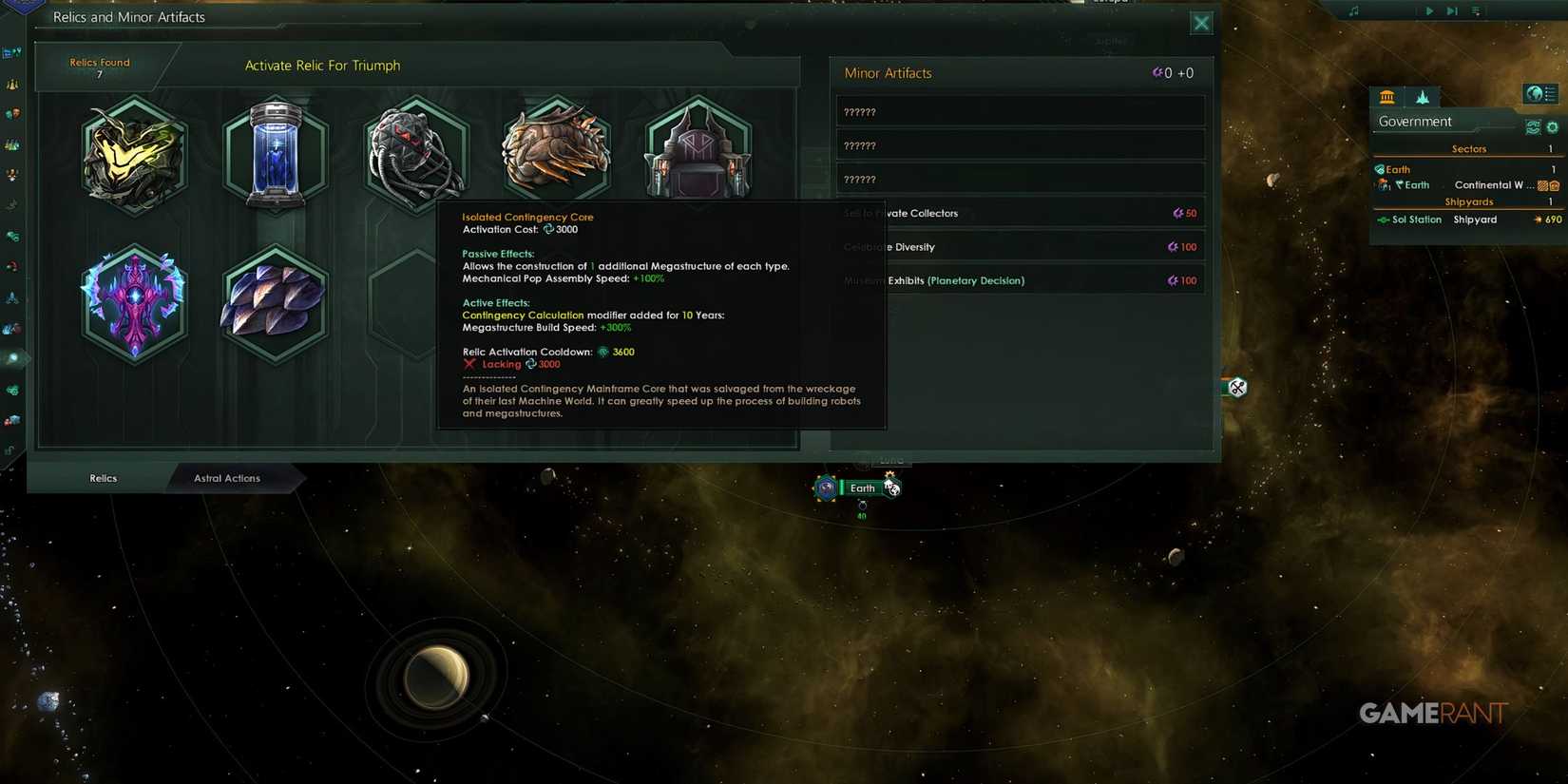 Best Crisis Relics In Stellaris