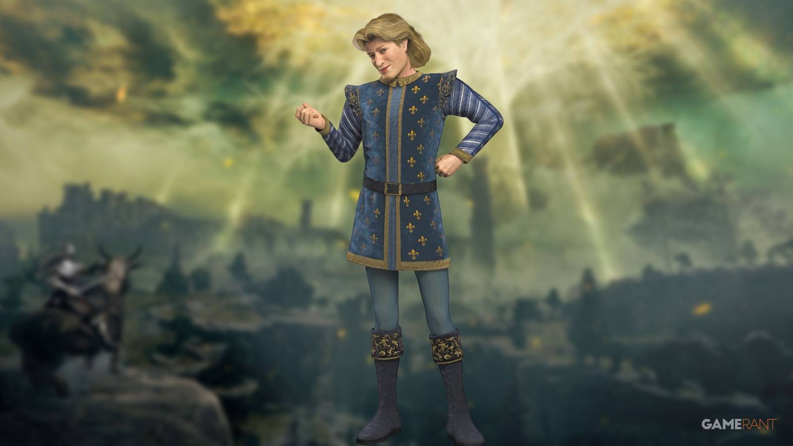 Elden Ring Player Shares Perfect Recreation of Shrek's Prince Charming