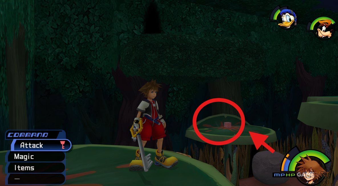Kingdom Hearts 1 Wonderland Evidence Locations