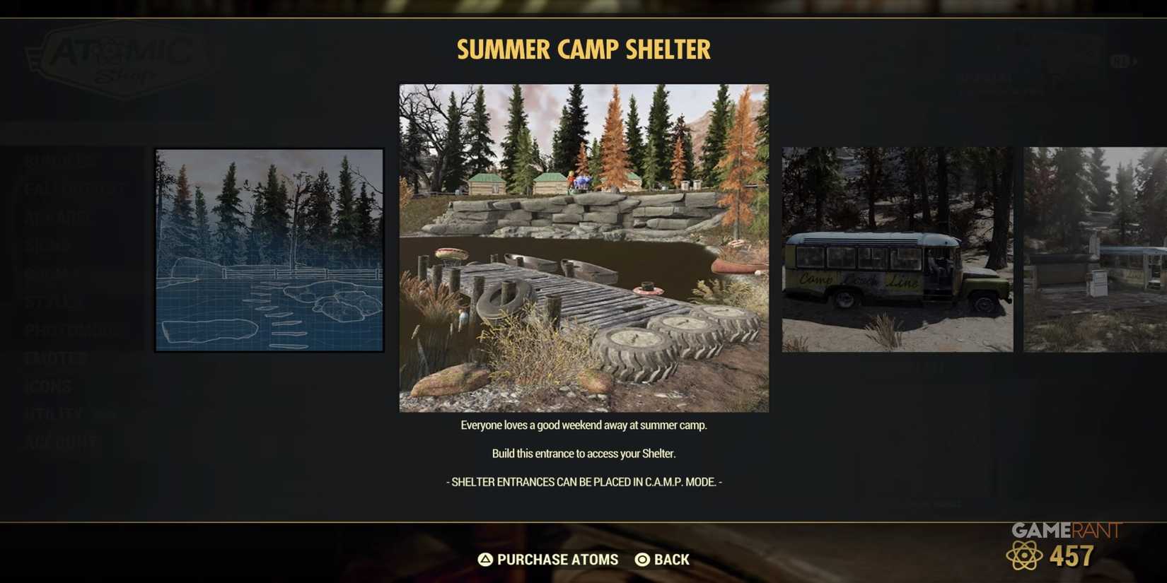 Fallout 76: How To Build The Summer CAMP Shelter (Is it Worth It?)