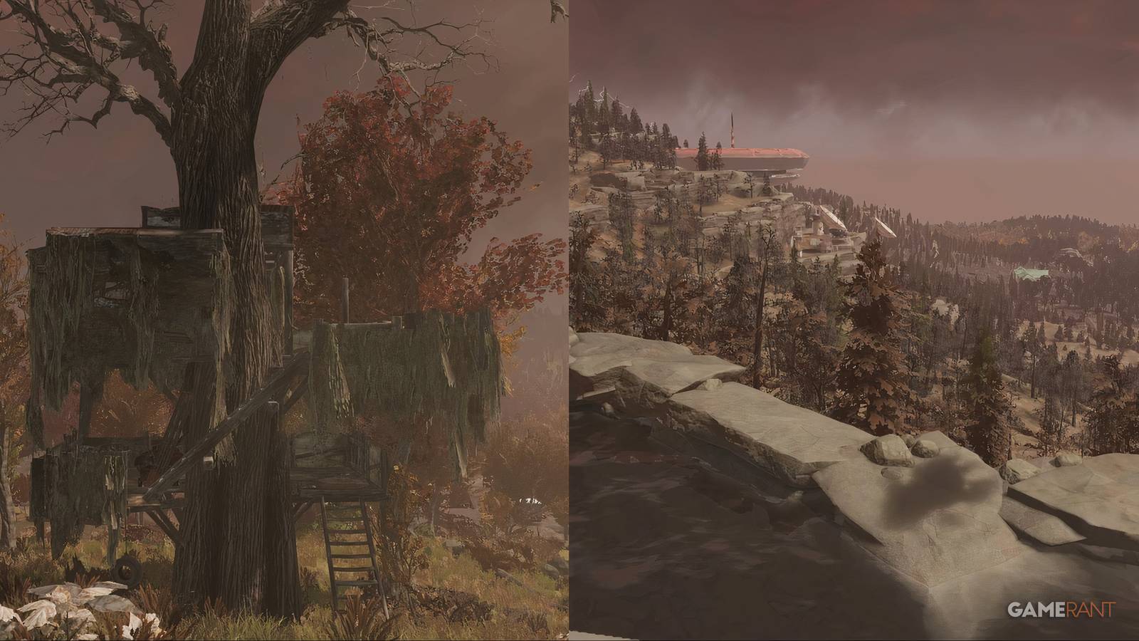 Fallout 76: Best CAMP Locations in The Skyline Valley Region