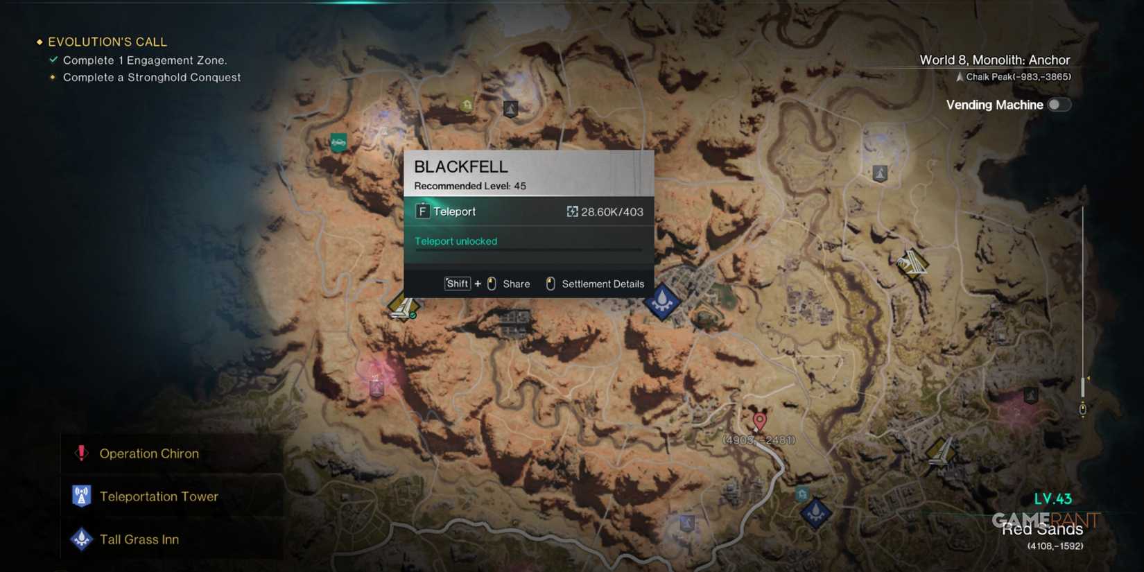 Once Human: Best Base Locations