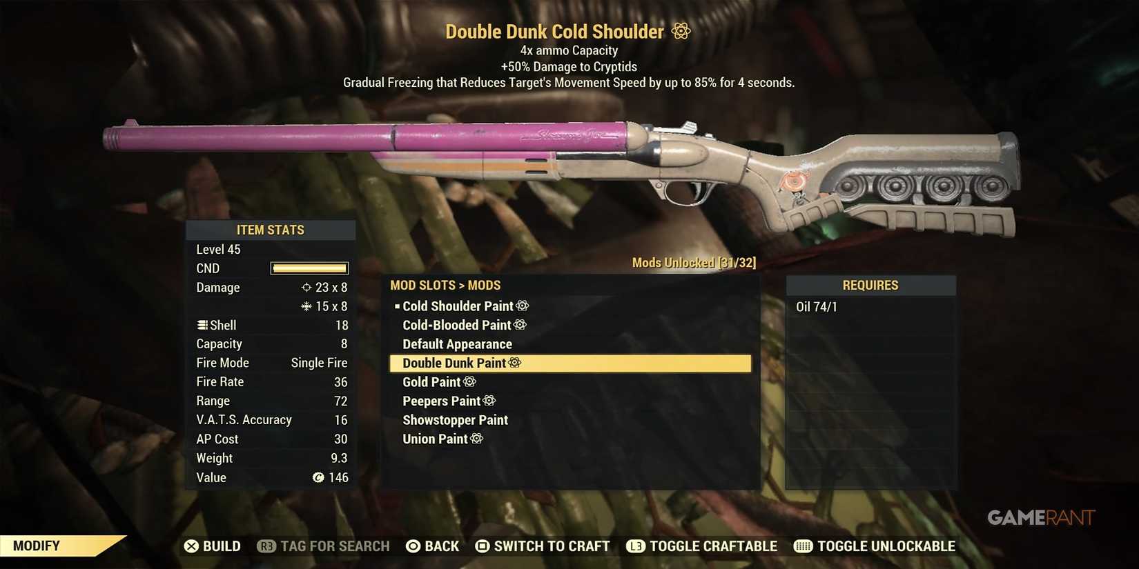 Why The Cold Shoulder Is Worth Using In Fallout 76