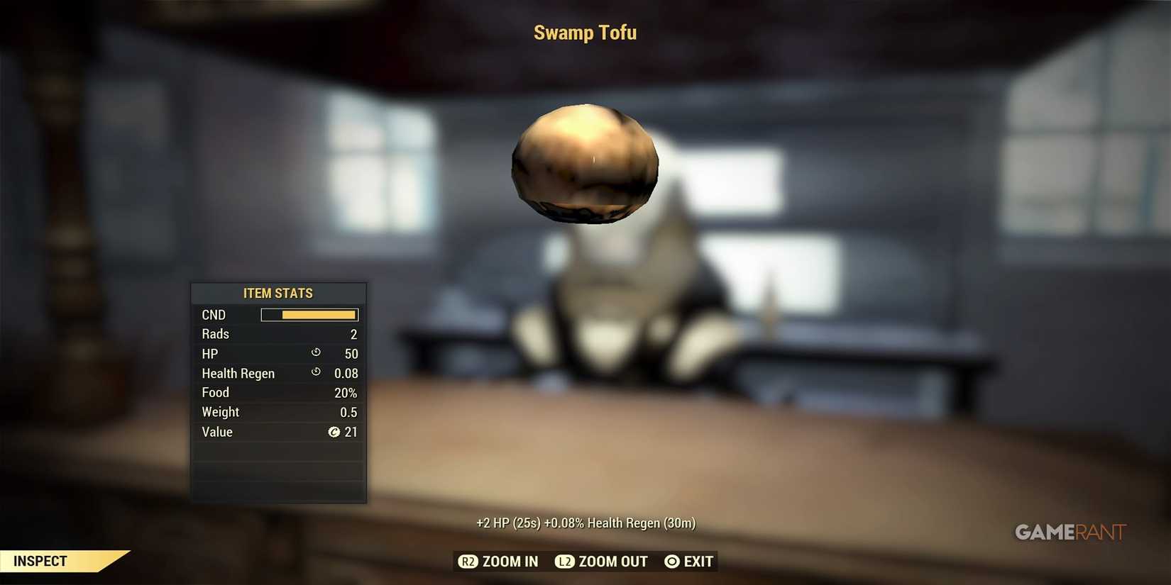 How To Make Swamp Tofu in Fallout 76