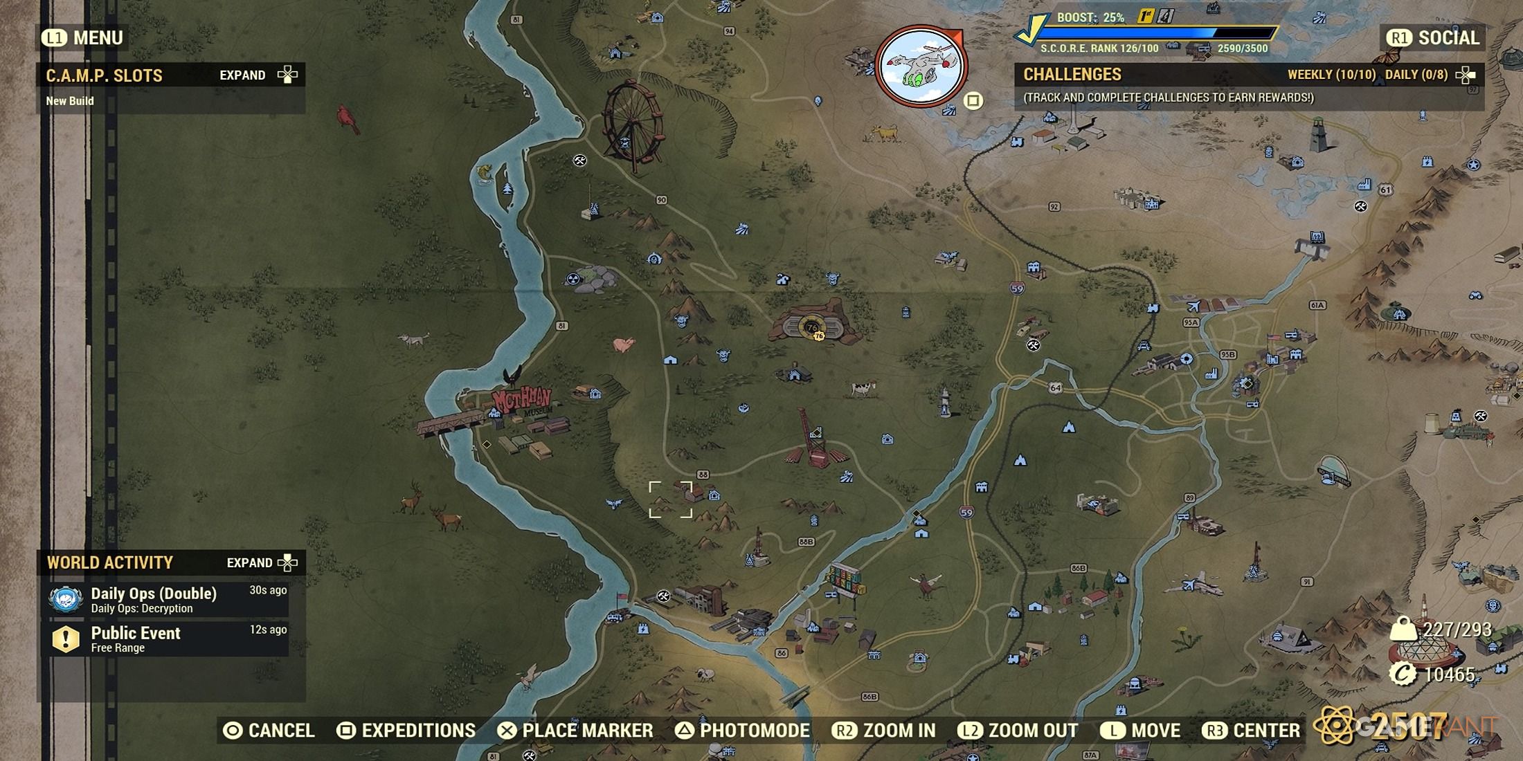 Fallout 76: Power Armor Chassis Locations