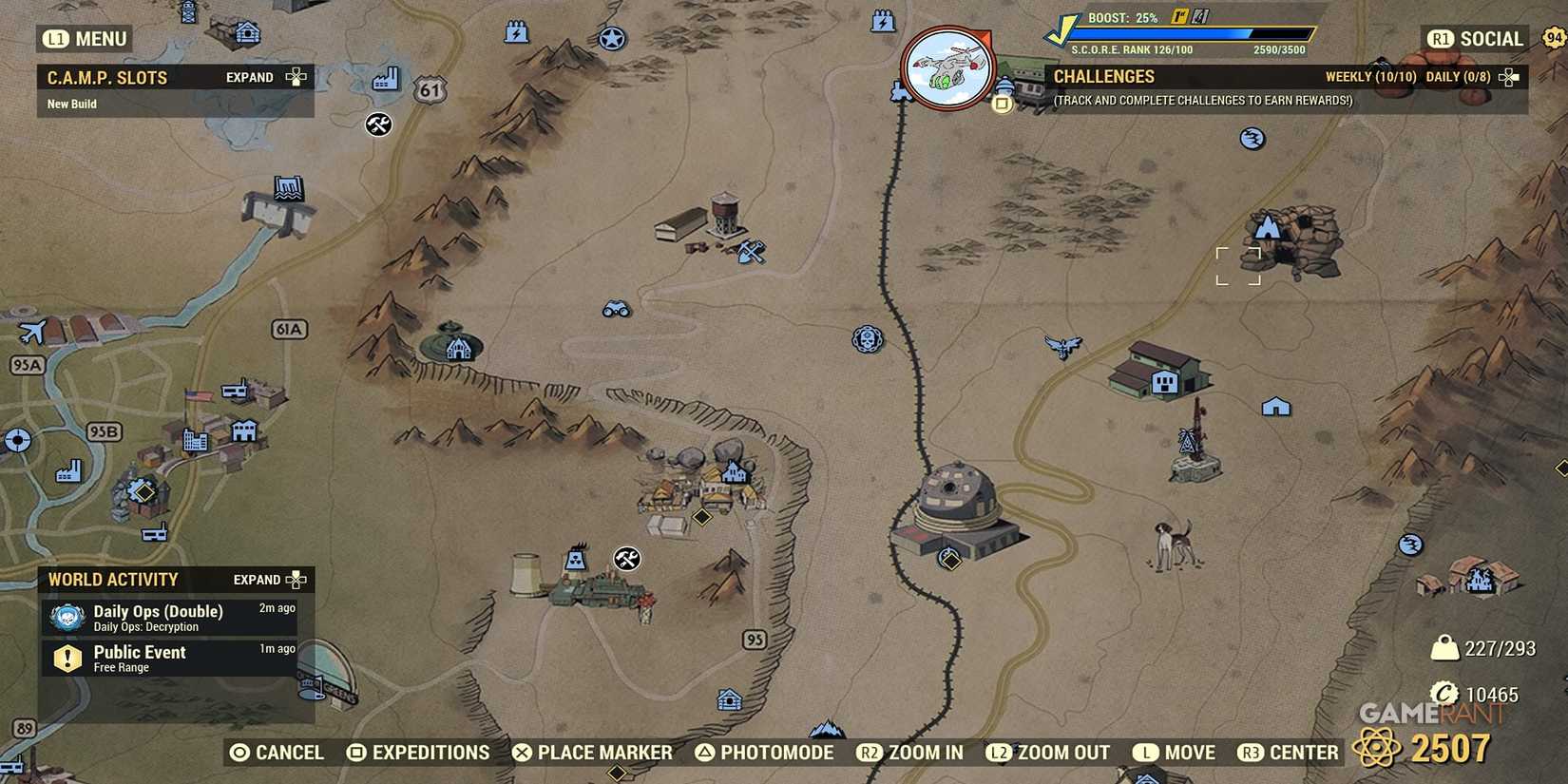 Fallout 76: Power Armor Chassis Locations