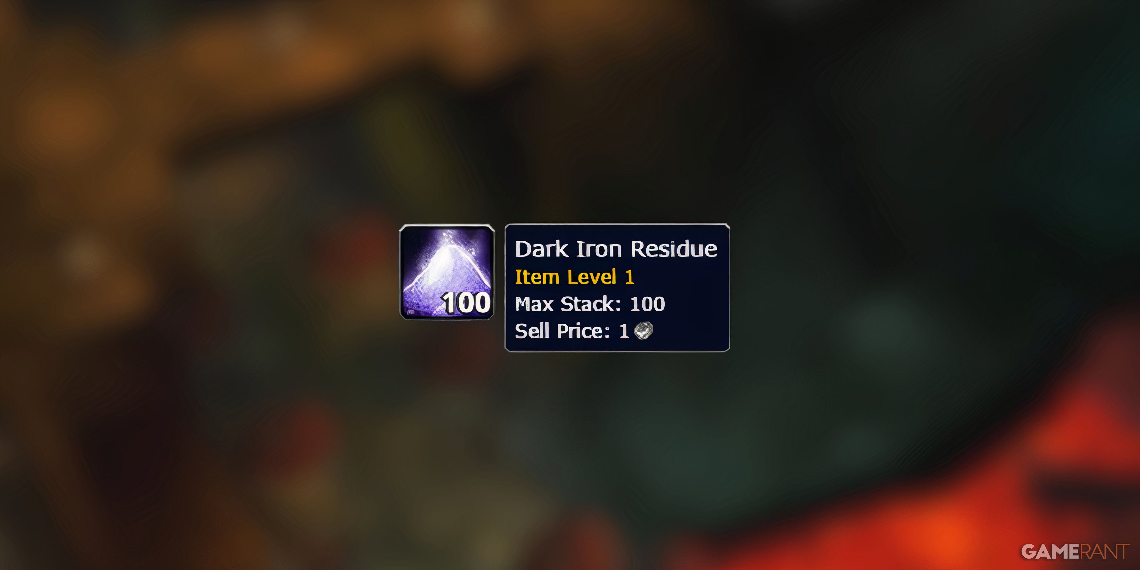 What To Do With Dark Iron Residue in WoW SoD