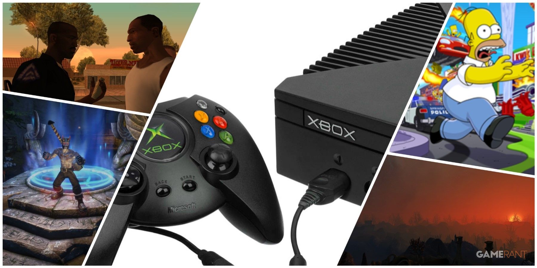 Video Game Console Collage