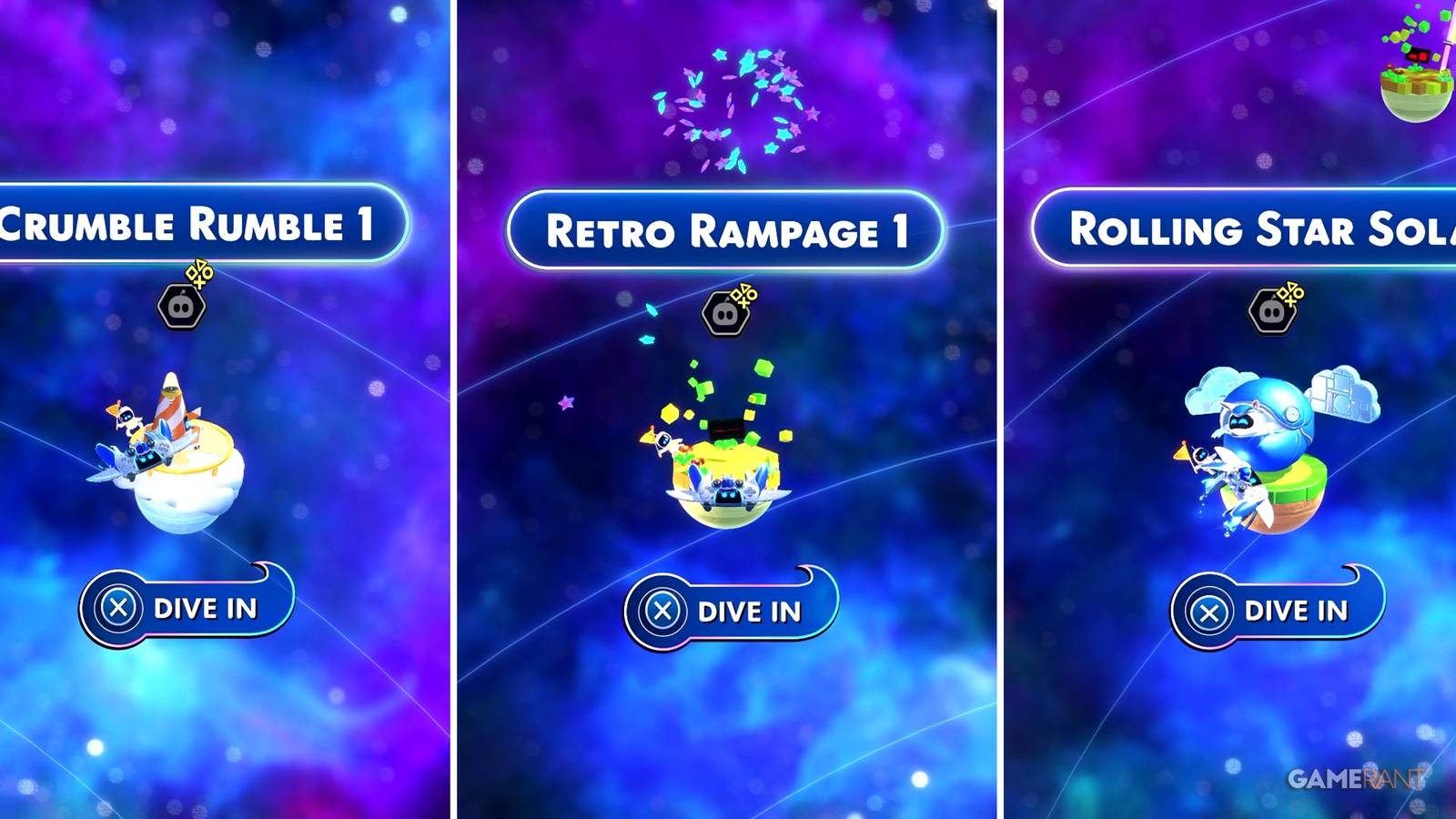 Astro Bot: All Secret Stages in the Gorilla Nebula