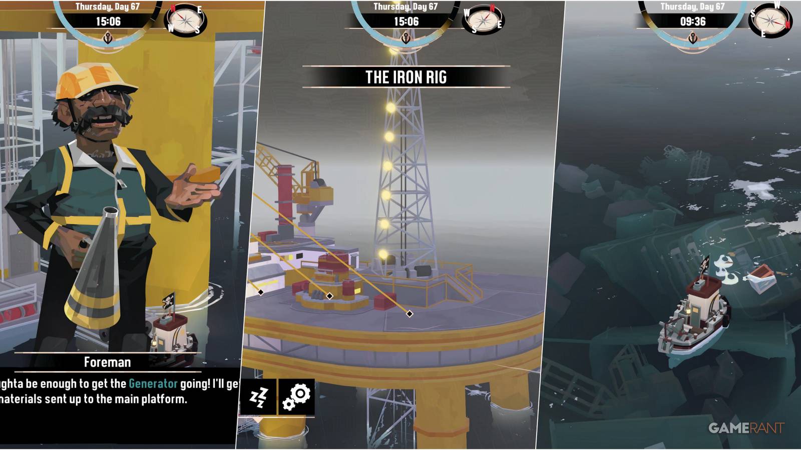 How to Start the Iron Rig DLC in Dredge