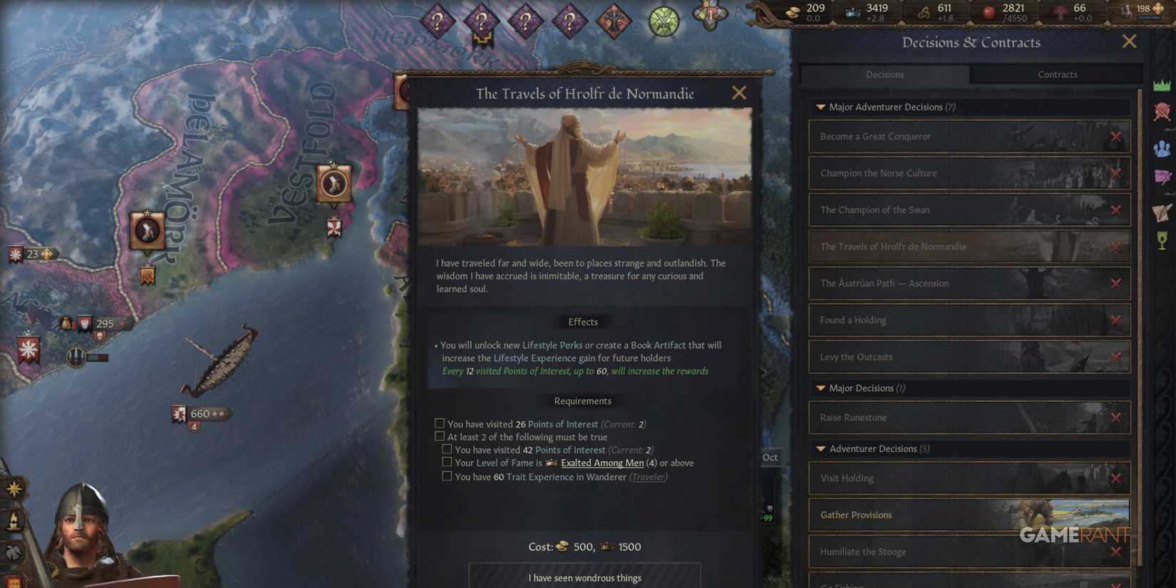 Beginner Tips To Play As Unlanded Adventurer In Crusader Kings 3
