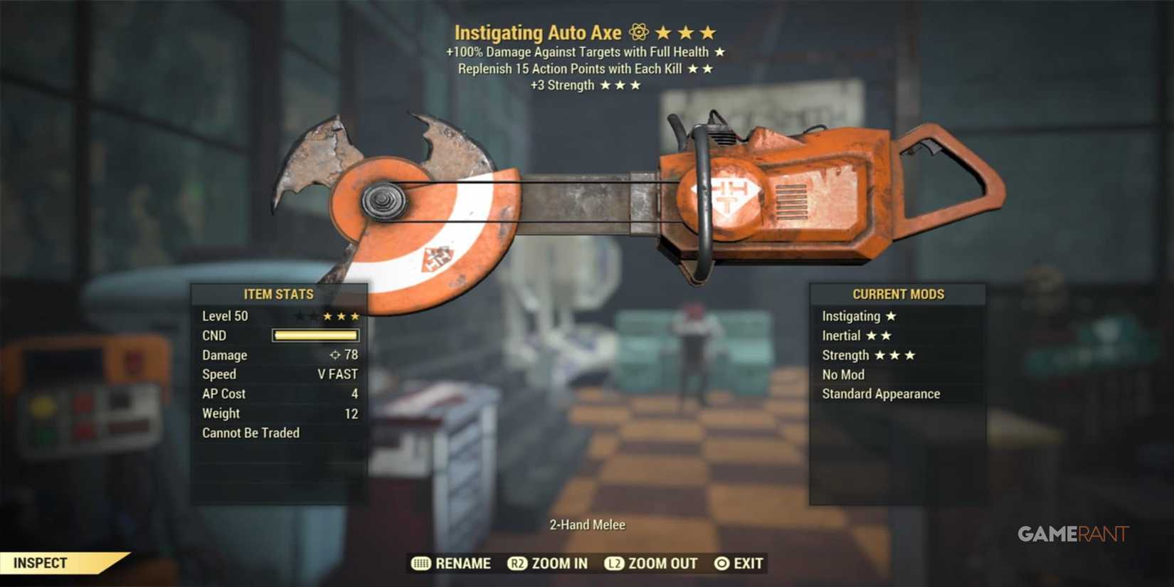 Fallout 76: How To Get The Auto Axe (And Why It’s Worth Using)