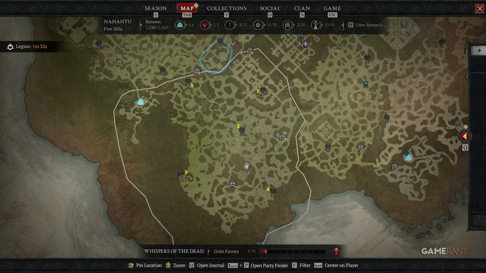 Diablo 4: Vessel of Hatred - All Tenets of Akarat Locations