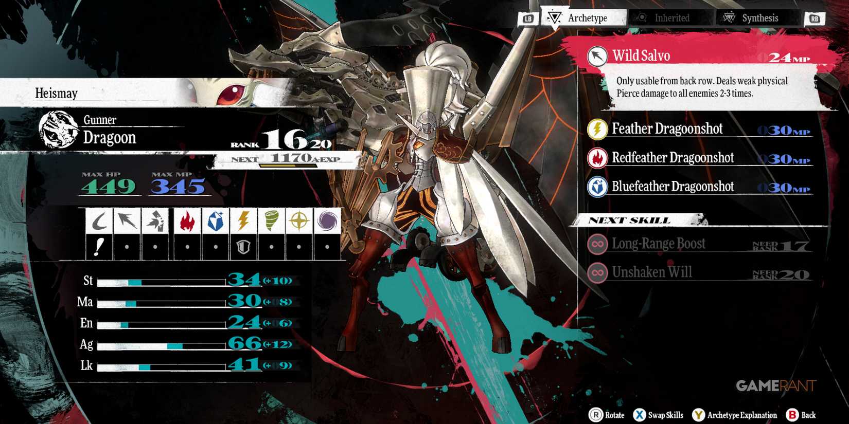 Best Archetypes For Heismay In Metaphor: ReFantazio