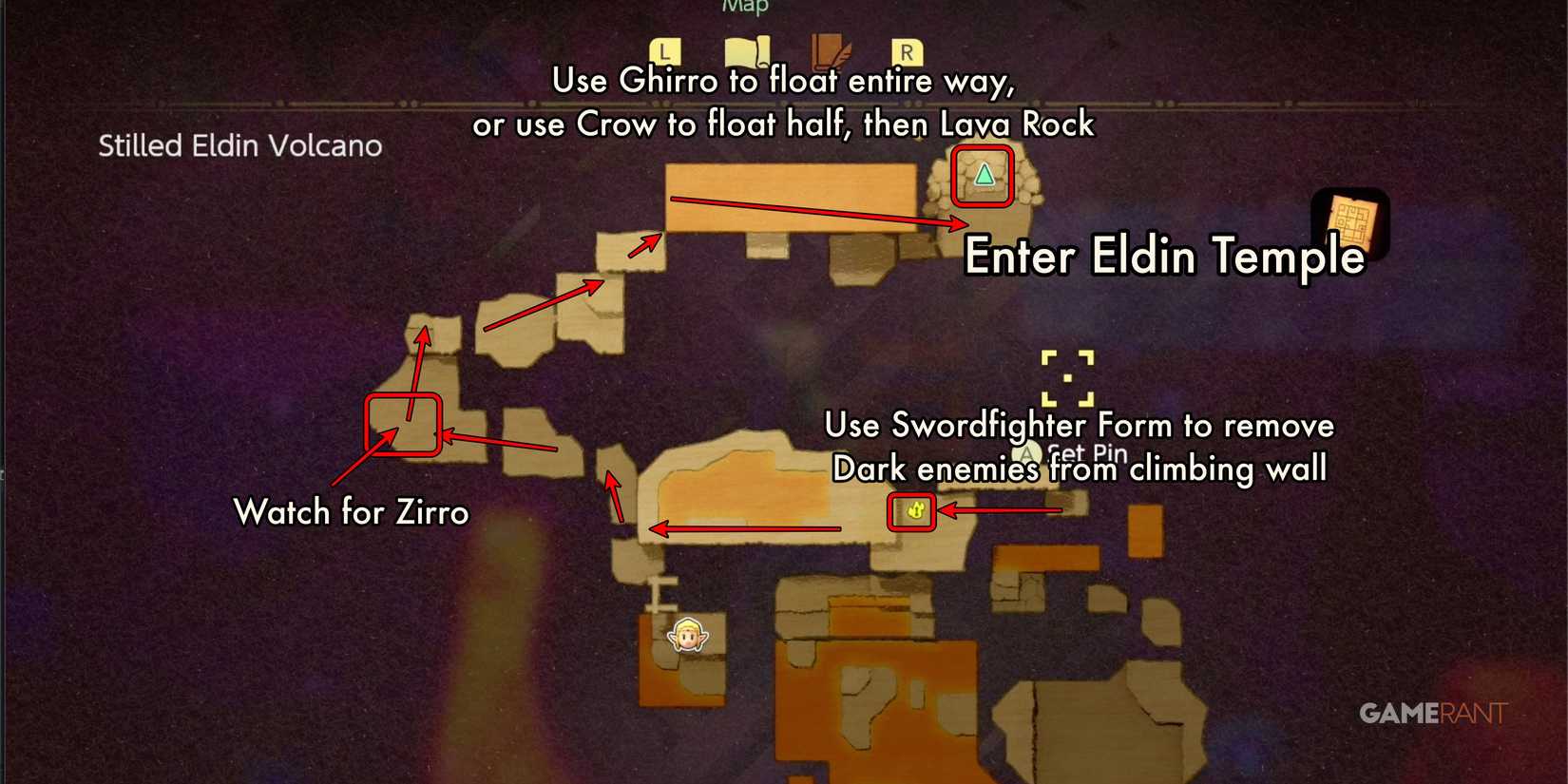 How to Complete Eldin Temple in Zelda: Echoes of Wisdom.