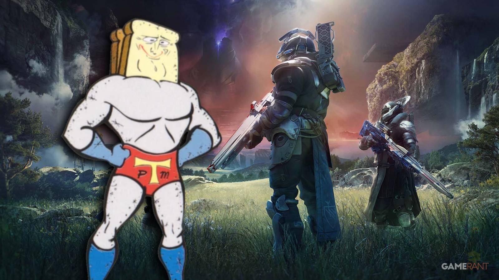 Hilarious Destiny 2 Setup Lets Titans Become Powdered Toast Man