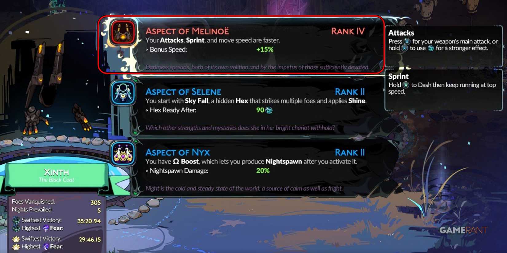 Which Black Coat Aspect is Best in Hades 2?