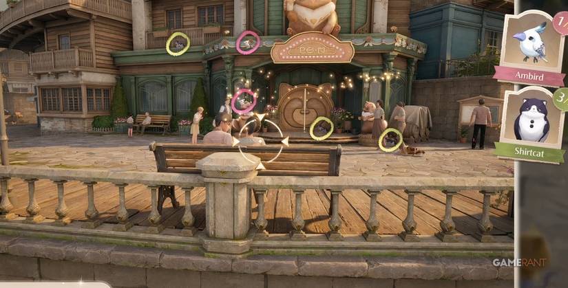 Shirtcat and Ambird Locations in Infinity Nikki (Animal Trail)