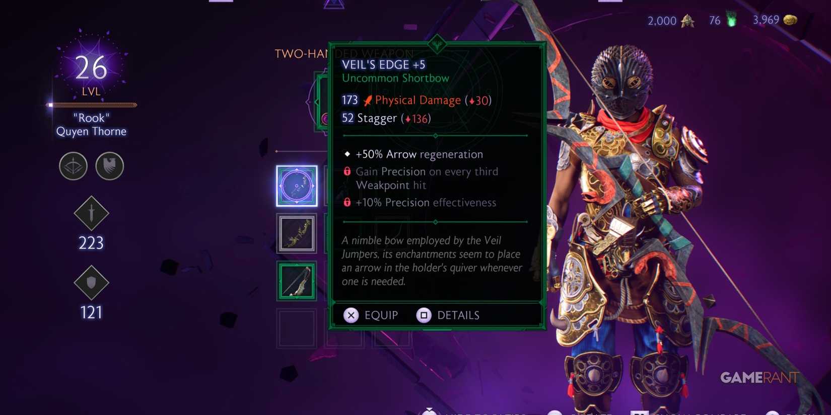 Best Early-Game Weapons For Rogues In Dragon Age The Veilguard