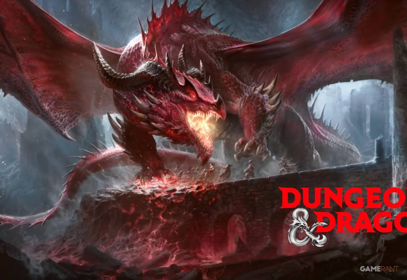 Dungeons And Dragons Red Dragon Box Cover Art By Wayne
