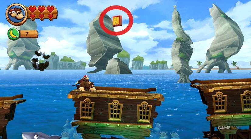 Poppin Planks Puzzle Pieces for Donkey Kong Country Returns