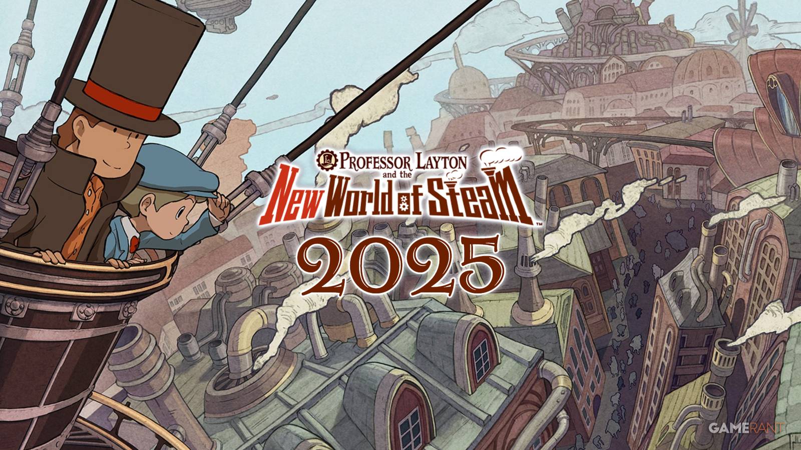 What to Expect From Professor Layton and the New World of Steam in 2025