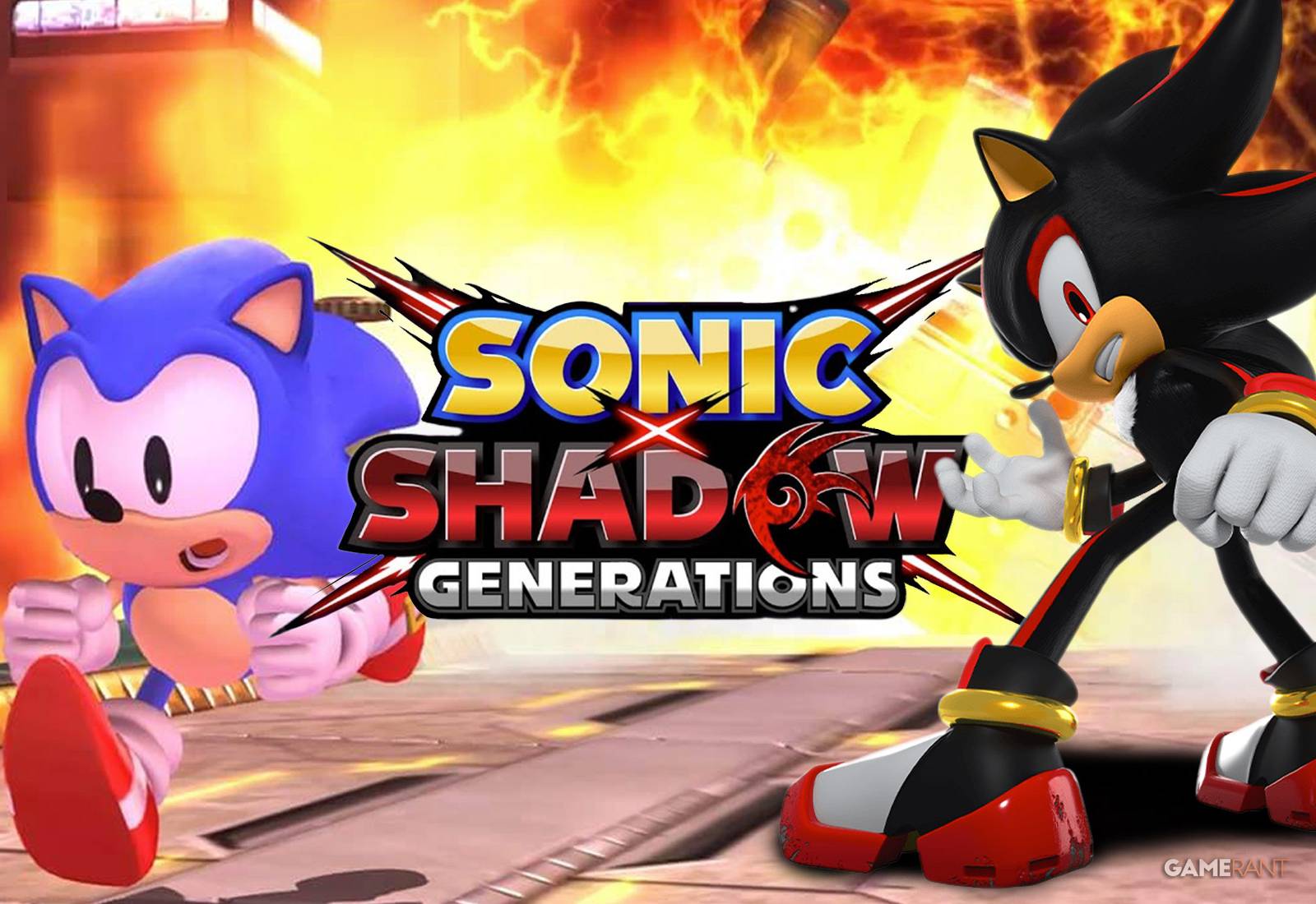 Shadow Sonic Logo CG Shadow 11
