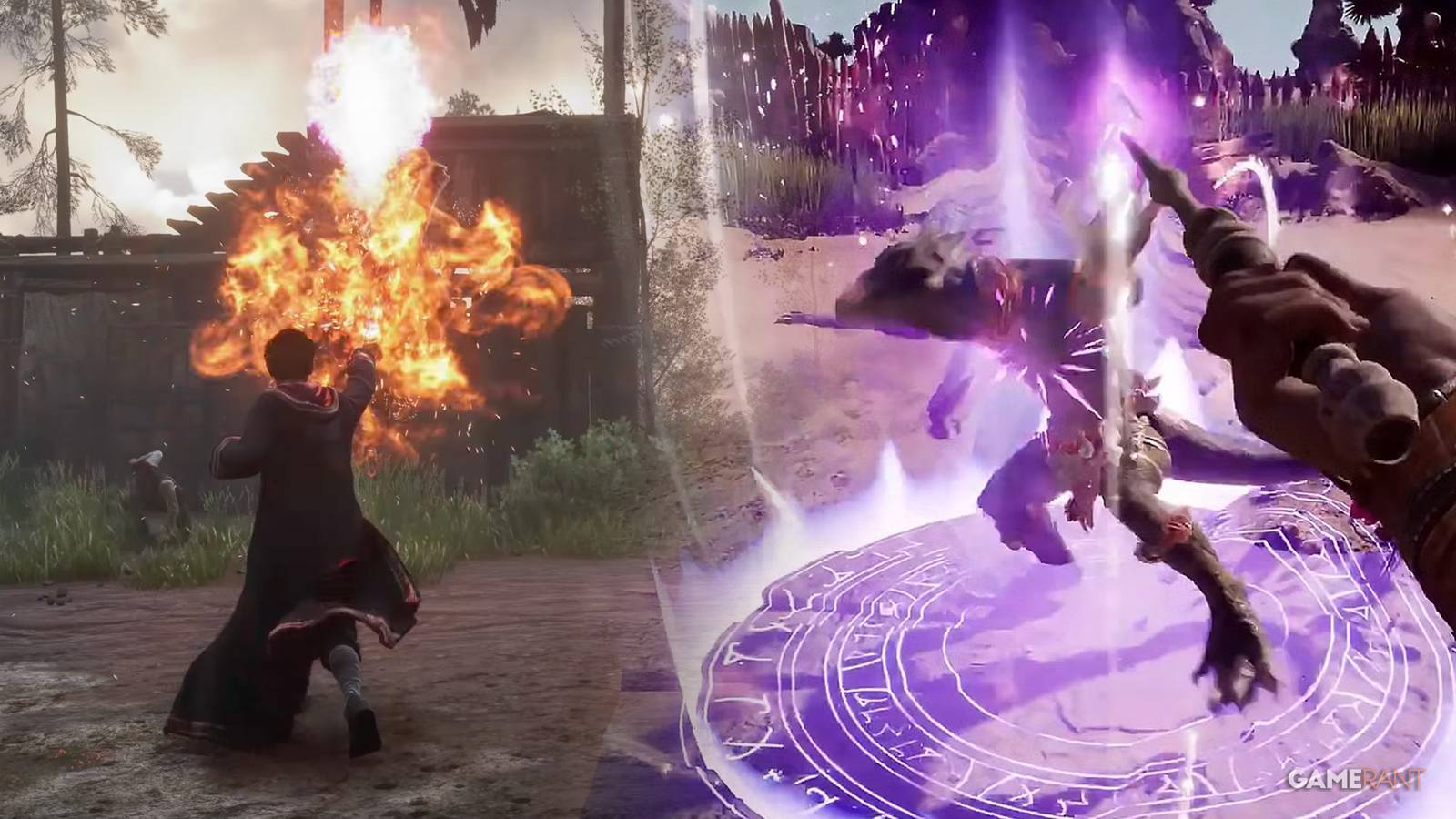 Comparing Avowed's Magic Combat to Hogwarts Legacy's