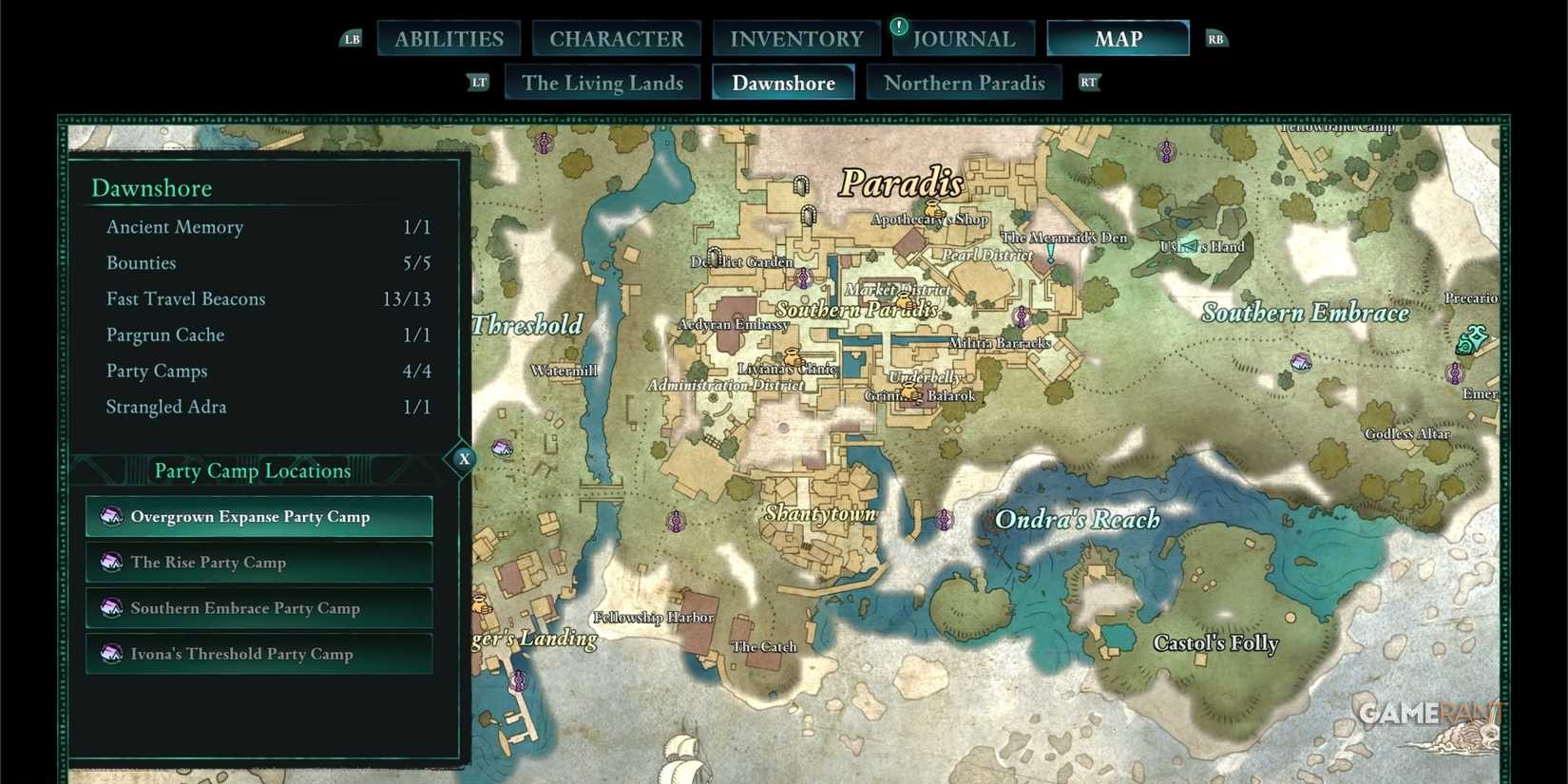 All Fast Travel Beacons in Avowed