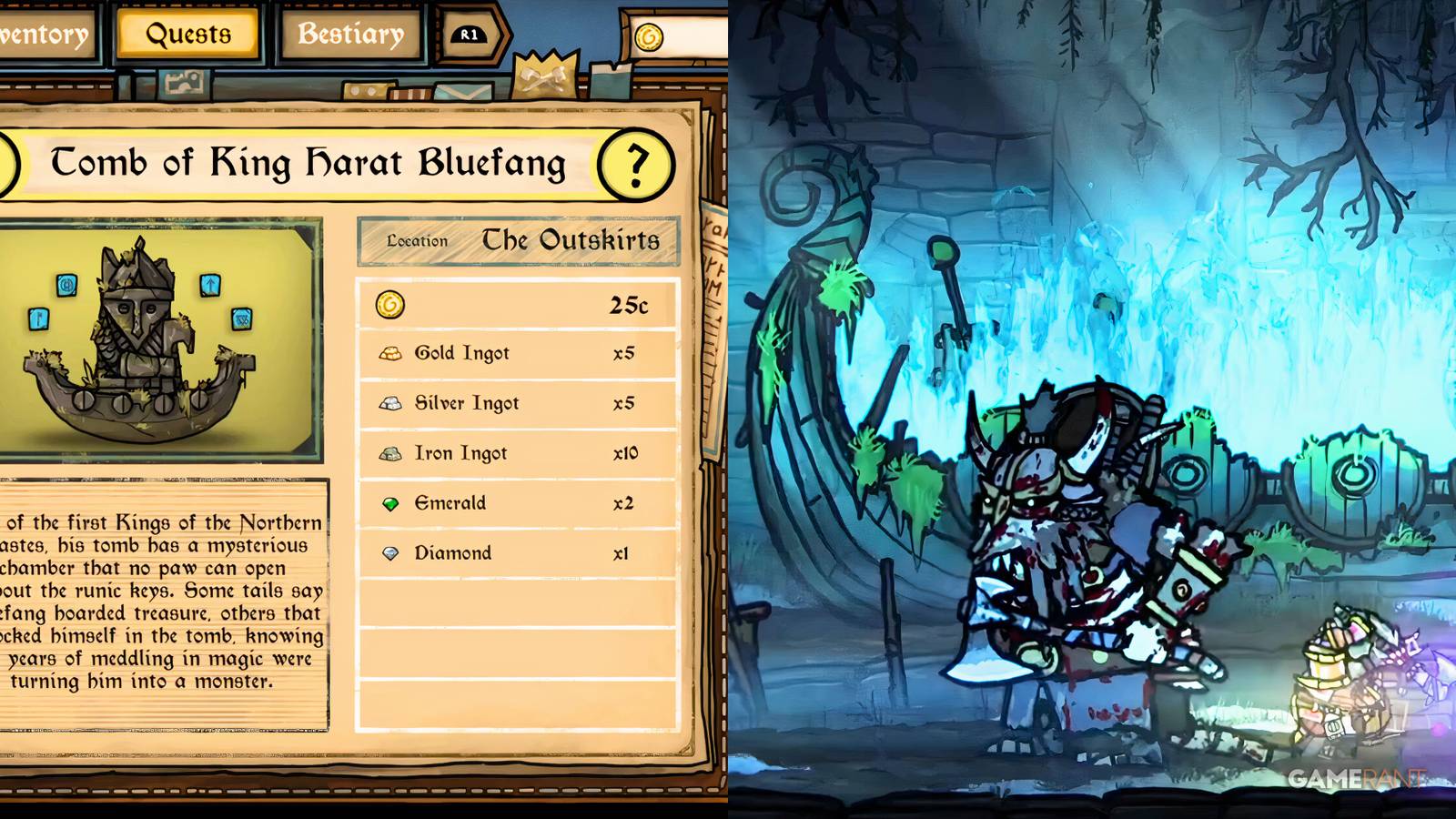 Defeat Harat Bluefang Trophy/Achievement In Tails of Iron 2: Whiskers ...