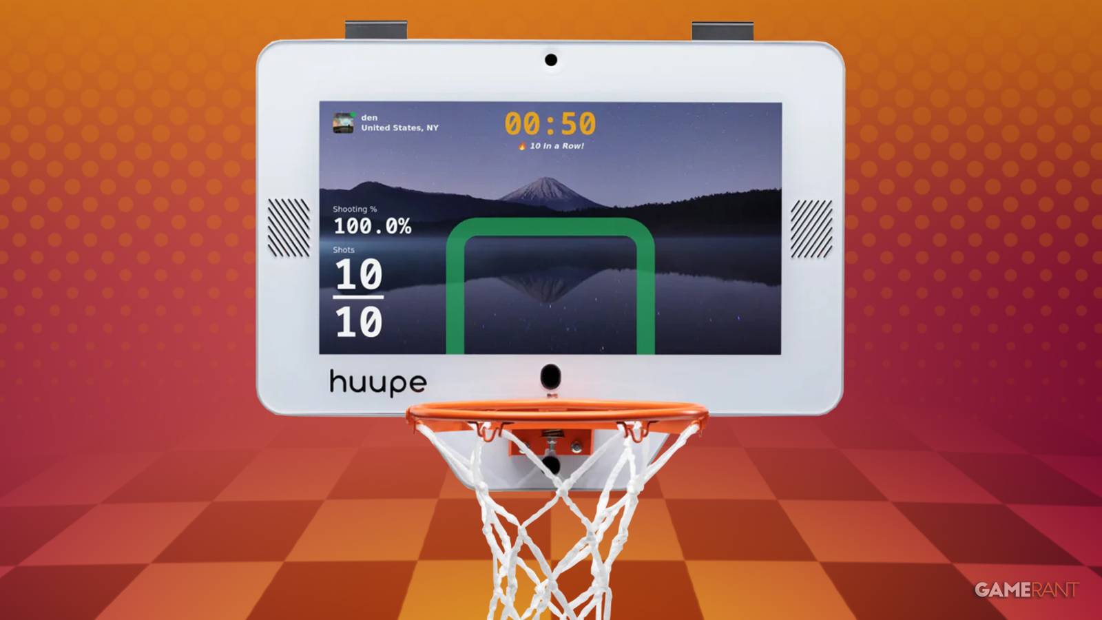What Features Are Included With The Huupe Smart Basketball Hoop