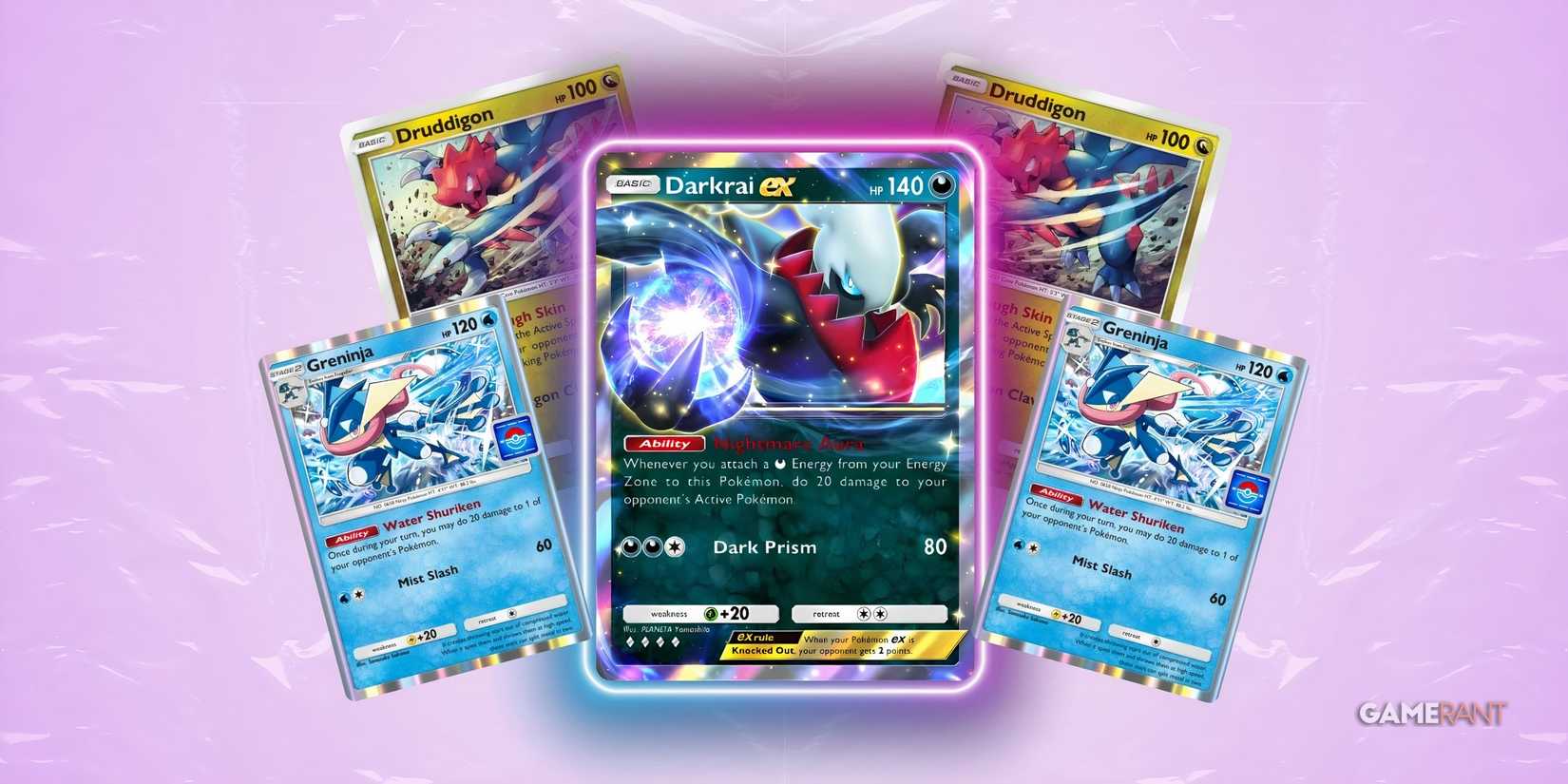 Pokemon TCG Pocket: Darkrai ex & Greninja Meta, Explained